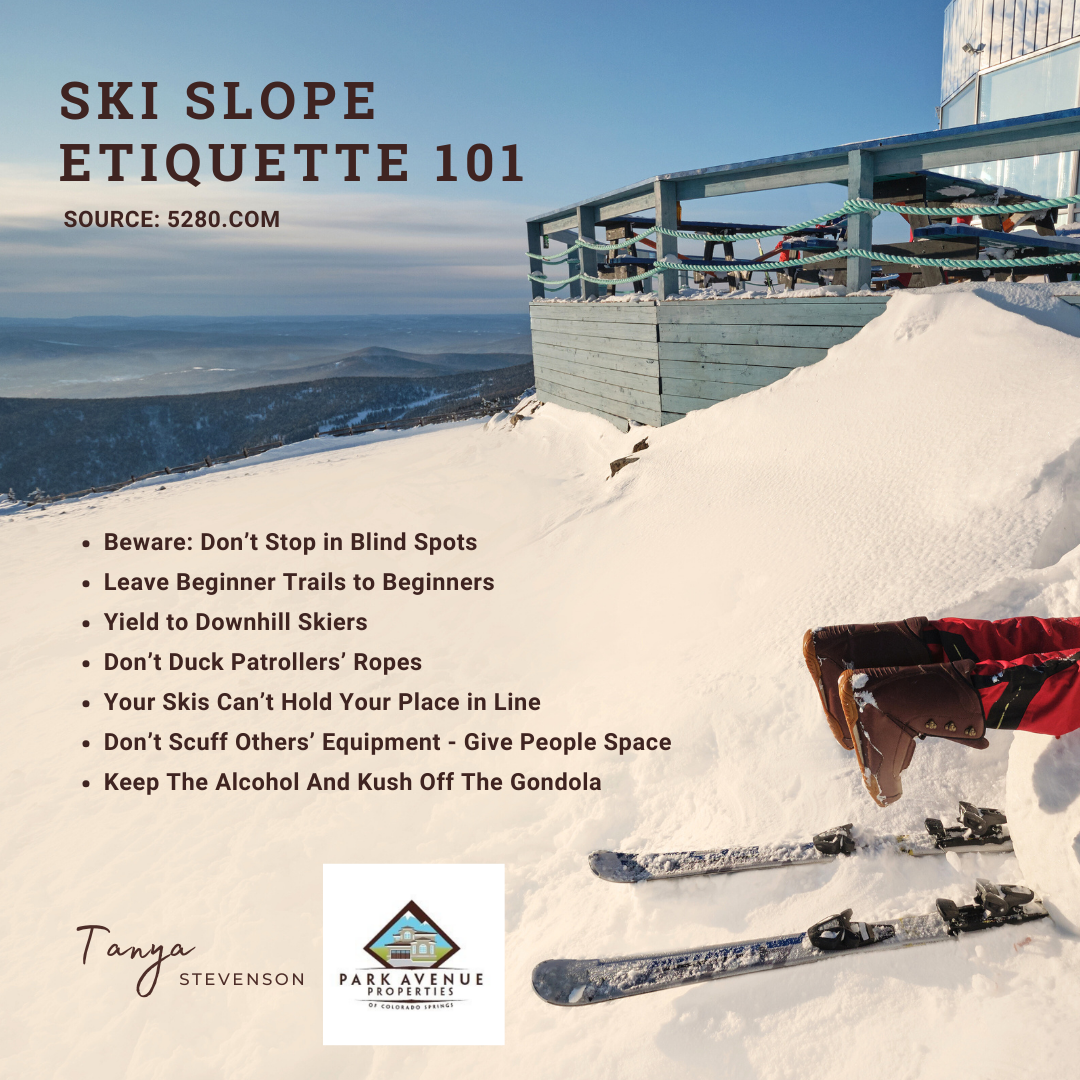 Ski Slope Etiquette 101 | Park Avenue Properties